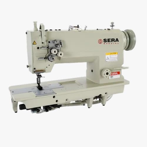 Sera Double Needle Lockstitch Fixed Bar Sewing Machine for Canvas Carry ...