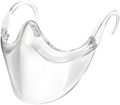 CALADNIS Face Mask Shield Plastic Anti Fog Safety Face Cover Guard ...