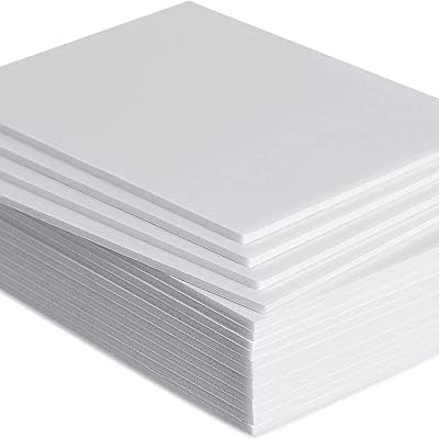 3mm Foam Sheets A4 Size (Pack of 20) Perfect for Arts and Crafts ...