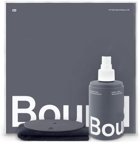 Amazon.com: Boundless Audio Record Cleaning Kit - 6.75oz Record Cleaner ...