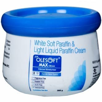 OLESOFT Max Cream Intense Moisturiser For All Skin Types 300gm : Amazon ...