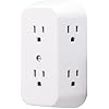 Amazon.com: GE 6-Outlet Extender, Grounded Wall Tap, Adapter Spaced ...