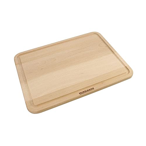 Fackelmann Fair FSC Beech Cutting Board, Chopping Board, Rectangle, 30x23cm, Light Brown/Natural ...