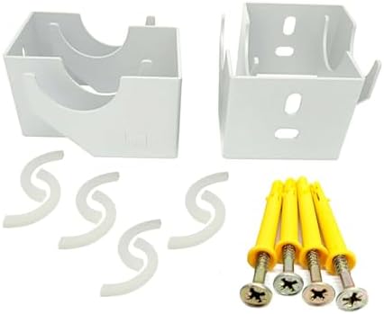 B&Z Designer Vertical Column Single Arm Universal Radiator Wall Mount ...