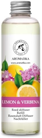 Reed Diffuser Refill Lemon & Verbena 200ml - Home Fragrance - Air Freshener - Room Freshener ...