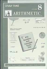 Study Time Arithmetic Grade 8: unknown author: Amazon.com: Books