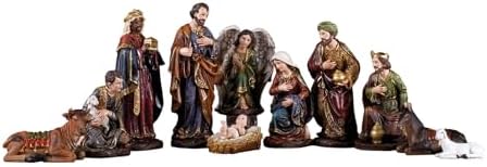 Amazon.com: Napco Imports 45501 Holy Family Nativity Scene Various ...