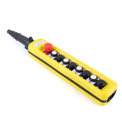 standar Hoist Crane Control Station 8 Ways Push Button Switch : Amazon ...