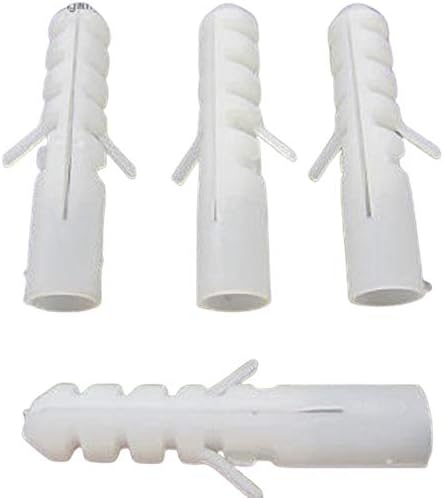 LFM Grip Rawal Plastic Wall Plug (White, 38 mm) Pack of 50 PCS ...