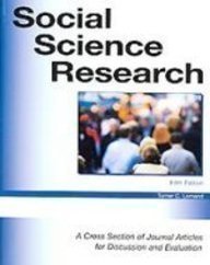 Amazon.com: Social Science Research: A Cross Section of Journal ...