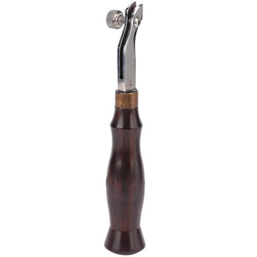 Edge Creaser, Ebony Handle Adjustable Stainless Steel Edge Creaser ...