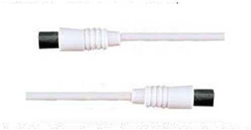 Cables 4 ALL 0.5m Male to Male TV Aerial Lead Shielded Coaxial Cable ...