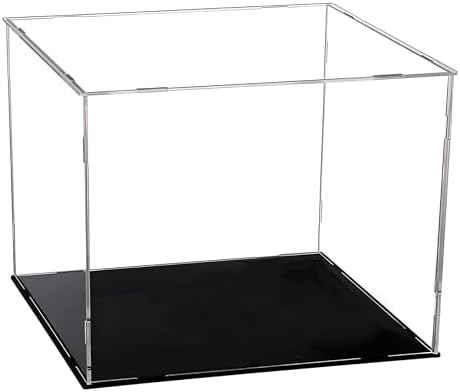 Amazon.com: Evron Display Case for Collectibles Assemble Clear Acrylic ...