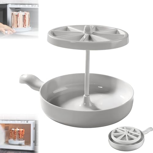 Microwave Bacon Cooker, 2025 New Microwave Bacon Dish, Bacon Wizard ...