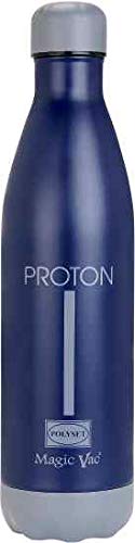Buy Polyset Proton Vaccum Insulated Water Bottle (Blue Grey, 1000ml ...