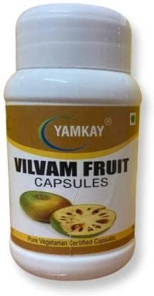 YAMKAY Vilvam Pazham Bael Fruit Capsules– Aegle Marmelos Supplement for ...