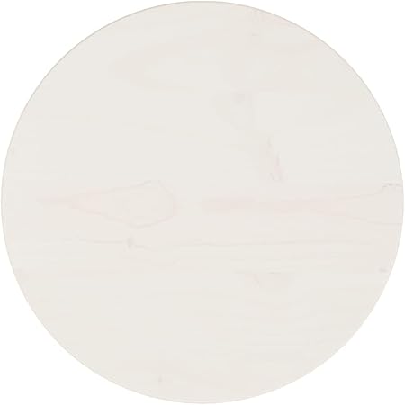 Amazon.com: GOLINPEILO Round Wood Table Top White Only, Replacement ...