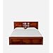 GR FURNITURE Solid Sheesham Wood Double Bed With Storage | Wooden Double Size Bed Cot Bed Palang ...