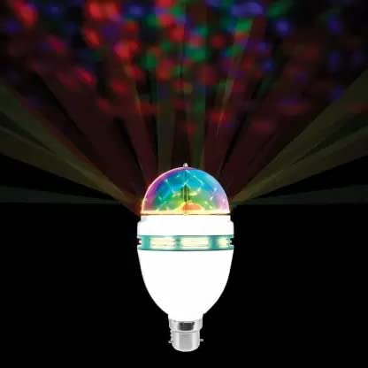 Buy DJ Light 360 Degree Rotating Led Stage Light Crystal Bulb Magic ...