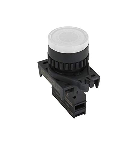 S2PR-P3WAL, Illuminated Push Button (Non-Flush), ø22/25, White, Normal ...