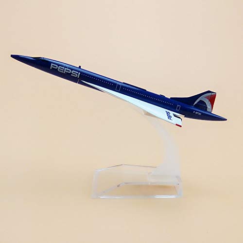 Buy Pepsi Concorde 16cm Metal Airplane Model Online at Low Prices in ...
