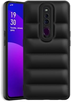 Solimo Rubber Puffer Case Camera Protection Soft Back Cover for Oppo ...