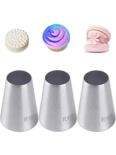 Snapklik.com : Extra Large Round Icing Tips R18L,Big Round Piping Tips ...