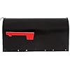 Solar Group E1600B00 Large Premium Steel Rural Mailbox (Black) : SOLAR ...