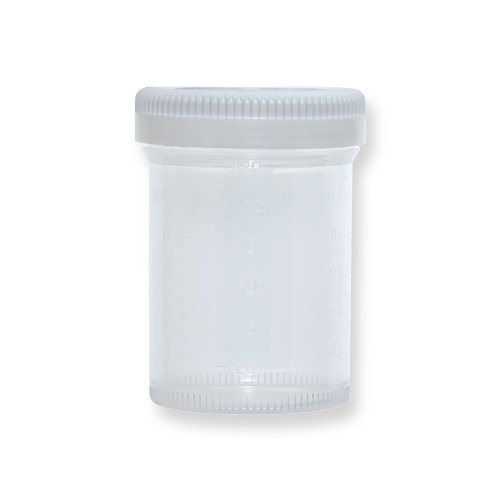 Amazon.com: Qosina 99981 Polypropylene Specimen Container with White ...