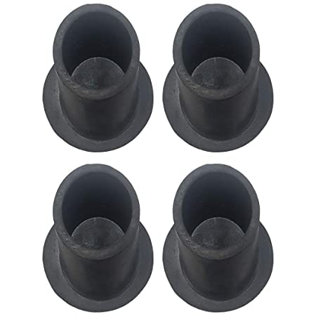 TINYTYKE Premium Round Rubber Legs for Baby Cradles (4 Piece) - 1.5 ...