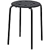 Ikea MARIUS - Stool, black : Amazon.co.uk: Home & Kitchen