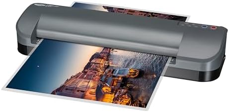 SINCHI A3 Thermal Laminator & Foil Applicator, 4-Roller, 2x75–2x250 Mic ...