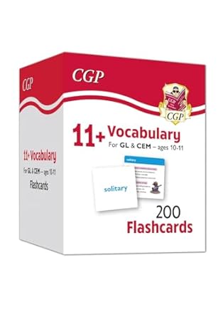 New 11+ Vocabulary Flashcards - Ages 10-11: superb flashcards for the ...