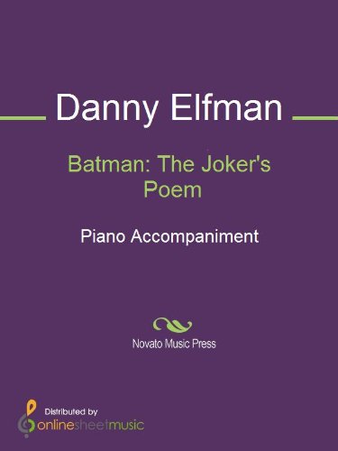 Batman: The Joker's Poem - Kindle edition by Danny Elfman. Arts ...