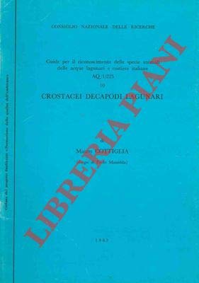 Amazon.com: Crostacei Decapodi lagunari.: COTTIGLIA Mauro -: Books