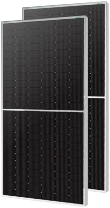 WAAREE Solar Panel 540 Watt (Pack of 2) Halfcut 144 Cells Mono PERC ...