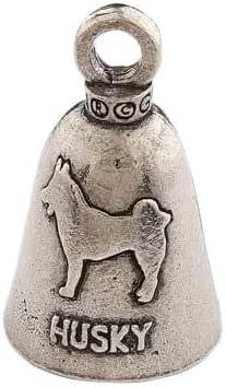Amazon.com: Guardian Bell HUSKY DOG Good Luck Bell w/Keyring & Black ...