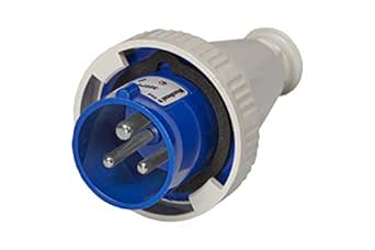Woodhead 460P9W Leviton 460P9W 4 Wire 3 Pole Watertight Grade Pin ...