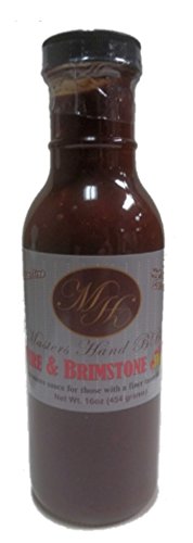 Amazon.com: Master's Hand BBQ Sauce, 16 oz (Fire & Brimstone Hot)