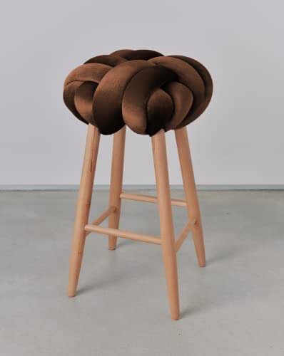 Amazon.com: Acorn Velvet Knot Bar Stool : Home & Kitchen