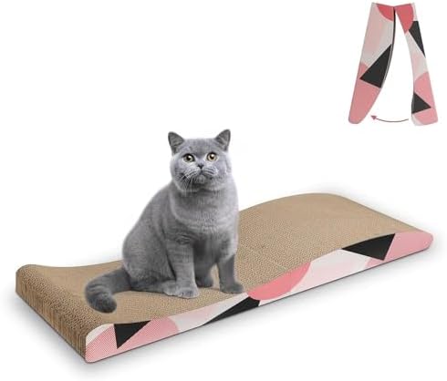 Amazon.com : ComSaf Cat Scratching Board 2 Pack, Cat Scratcher ...