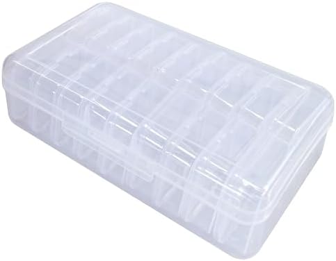 Amazon.com: Small Bead Organizers, 19 Pieces Plastic Storage Cases Mini ...
