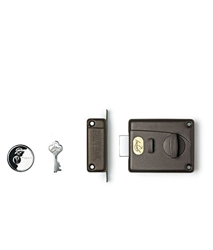 Godrej Locks Night Latch Inside Online Opening Lock (Brown) : Amazon.in ...
