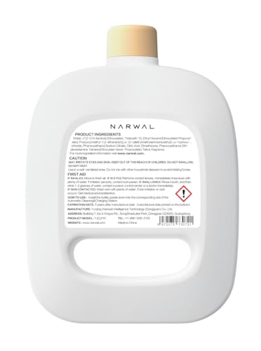 Narwal Freo Specially Formulated Floor Cleaner for Freo Versatile Self ...