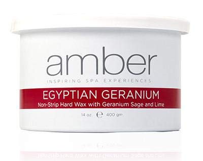 Amazon.com : Amber Professional Waxing Egyptian Geranium Hard Wax 14 oz ...
