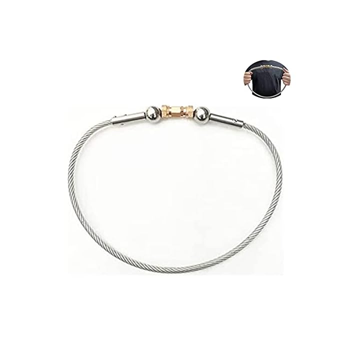 Buy Portable Wire Non Lethal Whip Waist-wrapped Self-defense Quick ...