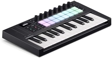 Amazon.com: Novation Launchkey Mini 25 MK4 — Portable 25 Mini-Key, USB ...