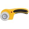 Amazon.com: OLFA 60mm Ergonomic Rotary Cutter (RTY-3/DX) - Rotary Fabric Cutter w/Blade Cover ...