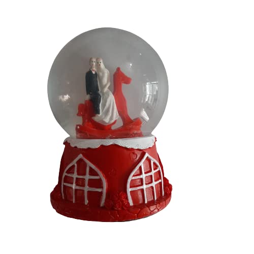 Buy Rotating Musical Couple Dome (D1047) Online at Low Prices in India ...