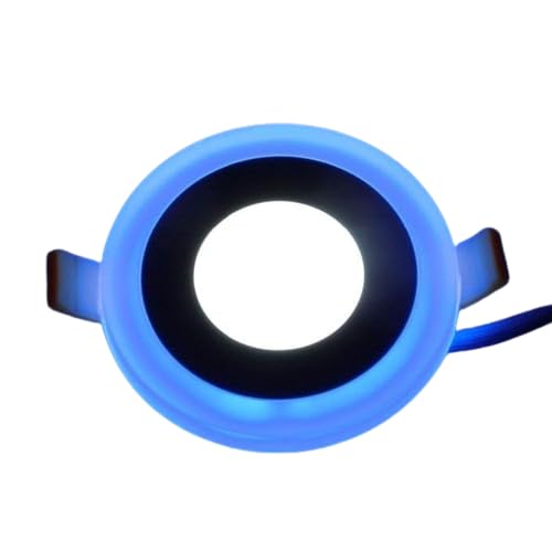 Buy Vision LED Lights 6 Watt LED Side Blue Round Panel led Panel Lights ...